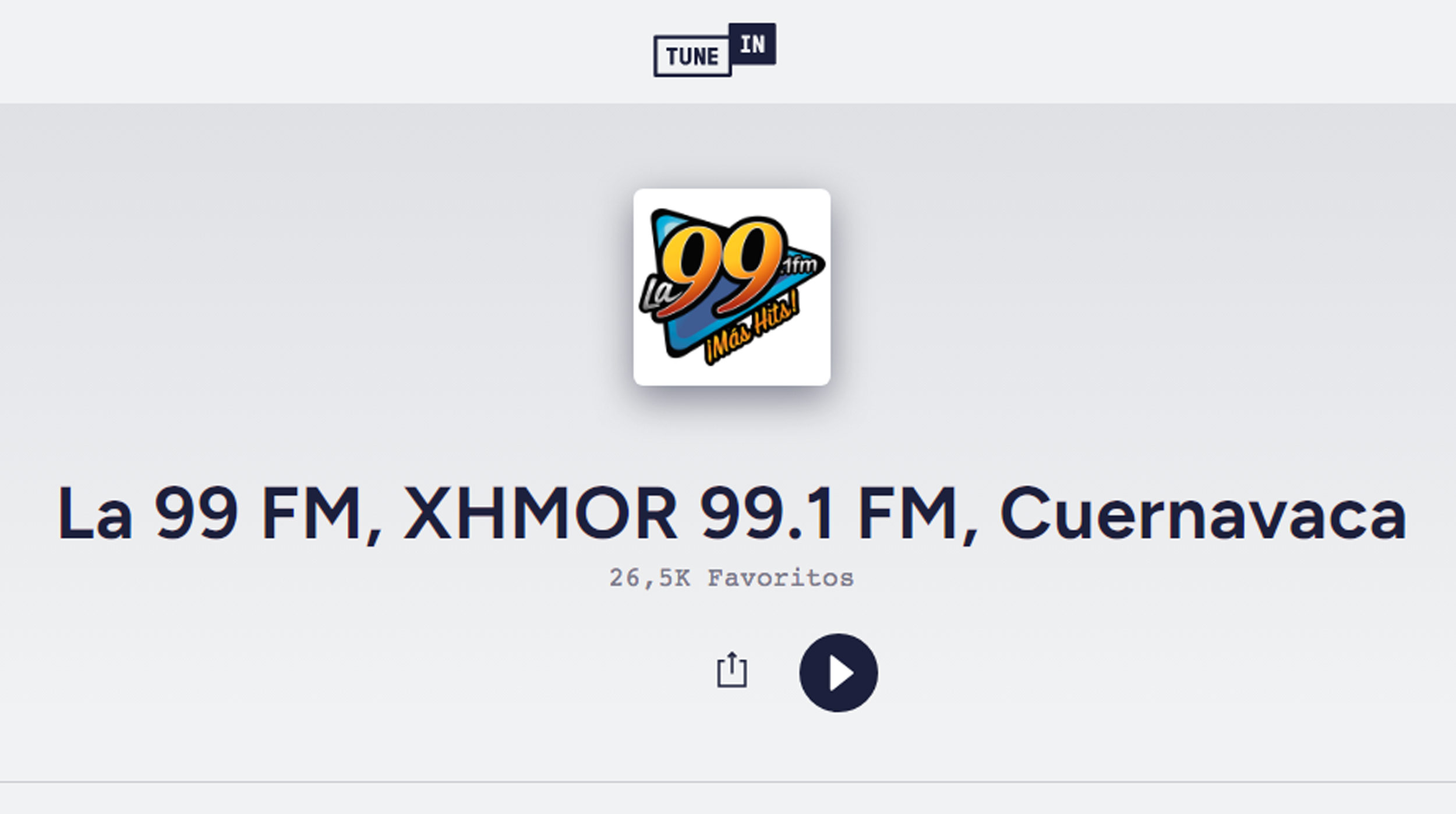 La 99.1 FM Radio en Vivo - La 99.1 FM